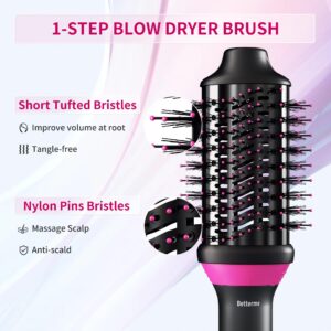 Hair Dryer Brush Blow Dryer Brush in One with Cool Low Medium and High Settings, 1200W Hot Air Brush and Volumizer Plus 2.0, Oval