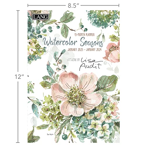 LANG WATERCOLOR SEASONS 2023 MONTHLY PLANNER (23991012124)