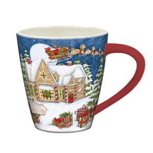 lang santa's workshop mug, multi