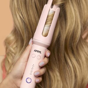 Automatic Curling Iron – Hair Curler Wand Rotating – Professional Ceramic 1.25 Inch Long Barrel Hair Curler – Fast Self Spinning Styling – Dual Voltage & Anti-Scald – 4 Temperature & Auto Timer