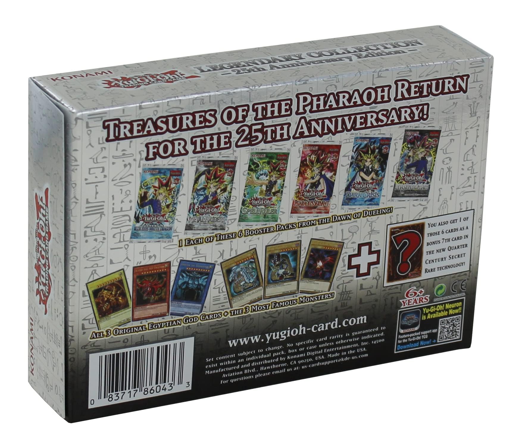 Yu-Gi-Oh! Legendary Collection 25th Anniversary Box