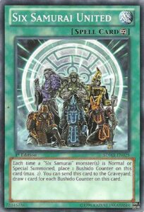 yu-gi-oh! - six samurai united (sdwa-en028) - structure deck: samurai warlords - 1st edition - common