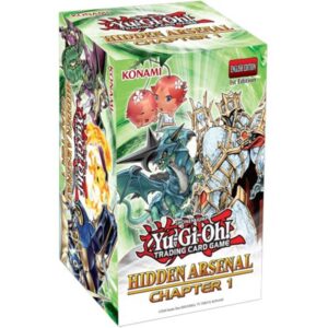 yu-gi-oh! trading cards hidden arsenal chapter 1 box, multicolor