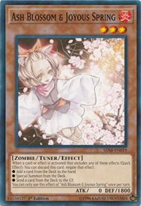 yu-gi-oh! - ash blossom & joyous spring - sdsb-en019 - common - 1st edition - structure deck: soulburner