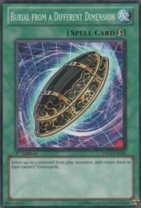 yu-gi-oh! - burial from a different dimension (sdls-en029) - structure deck: lost sanctuary - 1st edition - common