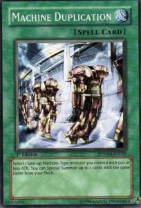 yu-gi-oh! - machine duplication (sdmm-en026) - structure deck: machina mayhem - unlimited edition - common