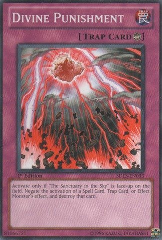 Yu-Gi-Oh! - Divine Punishment (SDLS-EN033) - Structure Deck: Lost Sanctuary - 1st Edition - Common