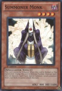 yu-gi-oh! - summoner monk (sddc-en017) - structure deck: dragons collide - unlimited edition - common