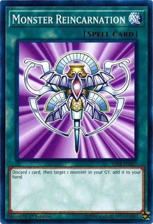 Yu-Gi-Oh! - Monster Reincarnation - SDSB-EN027 - Common - 1st Edition - Structure Deck: Soulburner