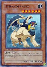 yu-gi-oh! - hieracosphinx (sd7-en009) - structure deck 7: invincible fortress - 1st edition - common