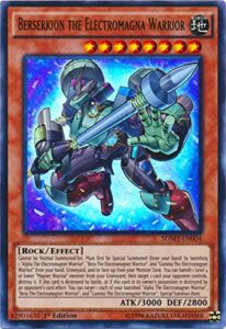 yu-gi-oh! - berserkion the electromagna warrior (sdmy-en004) - structure deck: yugi muto - 1st edition - ultra rare