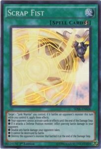 yu-gi-oh! - scrap fist (sdse-en024) - structure deck: synchron extreme - 1st edition - super rare