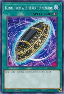 yu-gi-oh! - burial from a different dimension - sr07-en032 - common - 1st edition - structure deck: zombie horde