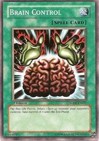 yu-gi-oh! - brain control (sdde-en027) - structure deck the dark emperor - 1st edition - common