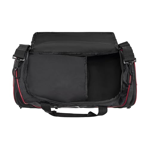 PUMA Evercat Contender Duffel Bag, One Size, Black/Red