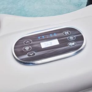 Luxury Spas Versalles 7 Person Hot Tub in Cloud Gray with Bluetooth