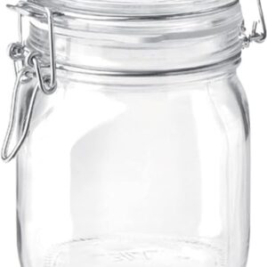 BORMIOLI ROCCO Square Fido Jar 0.75 Liter, 1 EA