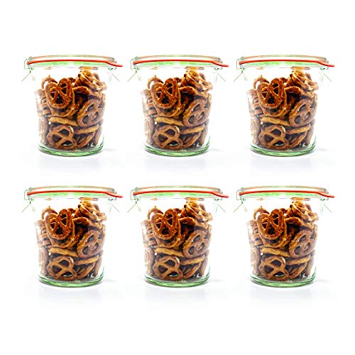 Weck 742 Mold Jar - .5 Liter, Set of 6