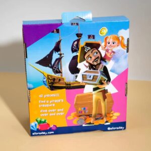 A FOR ADLEY Merch, Adley Toy Pirates vs Fairies Treasure Dive Chest for Boys and Girls for Water Toy Fun as Seen on Adley's You Tube Channel