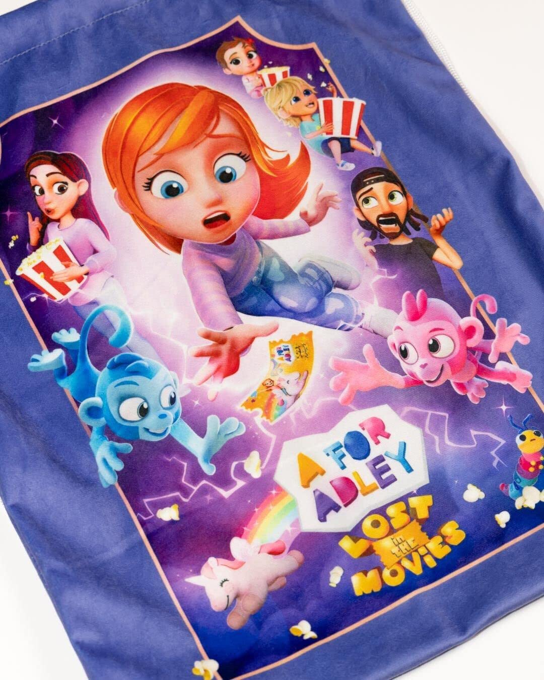 A FOR ADLEY Merch Limited Edition Adley Lost in the Movies Goodie Bag from the Official Purple Carpet Release Party