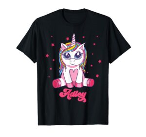 adley merch unicorn design t-shirt