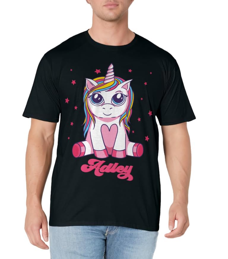 ADLEY MERCH UNICORN DESIGN T-Shirt