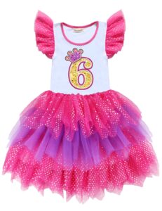 princesasa number 6#6 summer party wedding dress kids outfit girls,6edta6,5-6 years(size 130)