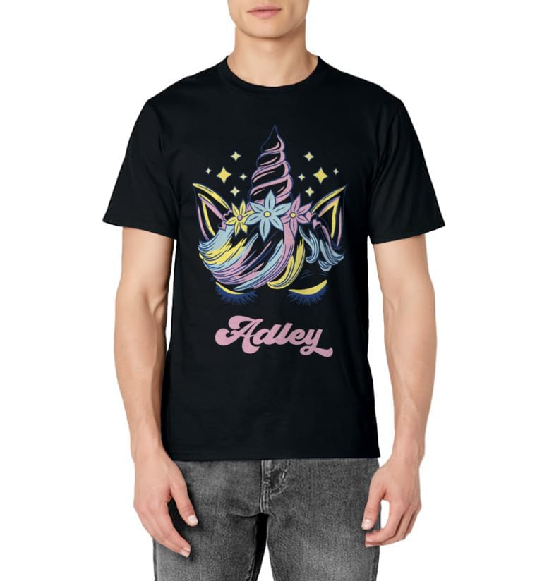 ADLEY MERCH UNICORN DESIGN T-Shirt