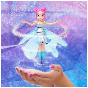 Hatchimals Pixies, Crystal Flyers Starlight Idol Magical Flying Pixie Toy Doll with Lights, Girls Gifts, Kids Toys for Girls Ages 6 and up