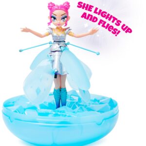 Hatchimals Pixies, Crystal Flyers Starlight Idol Magical Flying Pixie Toy Doll with Lights, Girls Gifts, Kids Toys for Girls Ages 6 and up