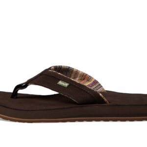 Sanuk Ziggy ST Suede Brown 11 D (M)