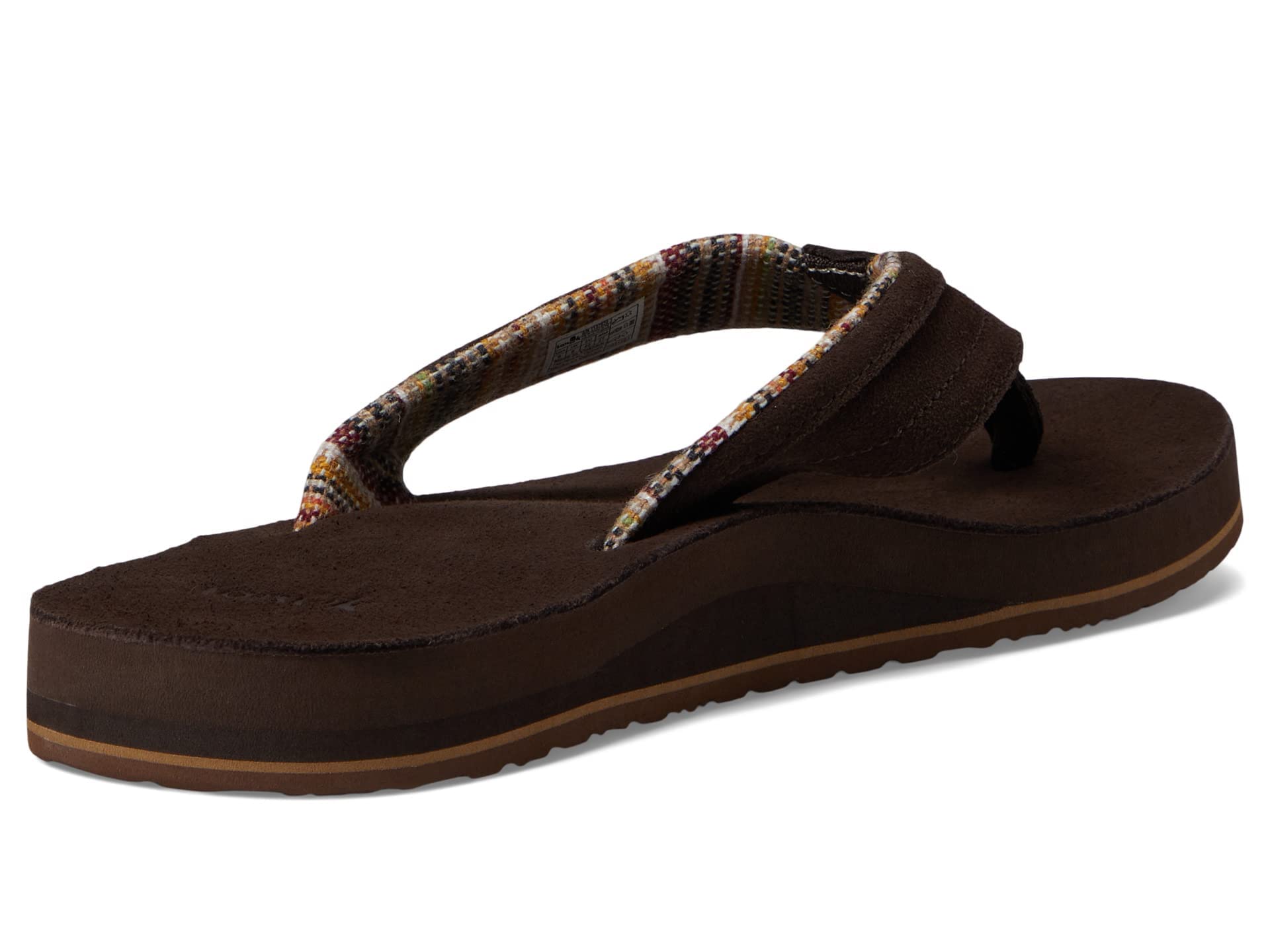 Sanuk Ziggy ST Suede Brown 11 D (M)