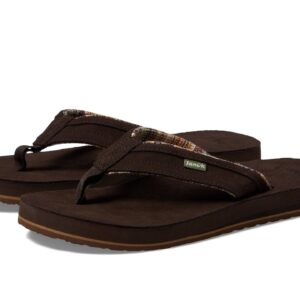 Sanuk Ziggy ST Suede Brown 11 D (M)