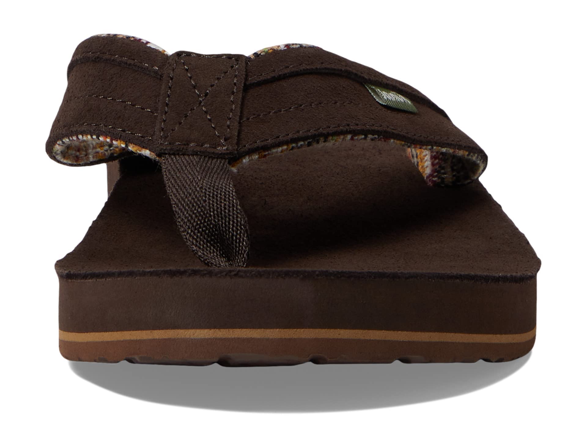 Sanuk Ziggy ST Suede Brown 11 D (M)