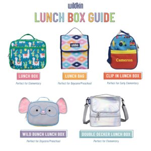 Wildkin Kids Insulated Lunch Box Bag for Boys & Girls, Reusable Kids Lunch Box is Perfect for Early Elementary Daycare School Travel, Ideal for Hot or Cold Snacks & Bento Boxes (Digital Camo)