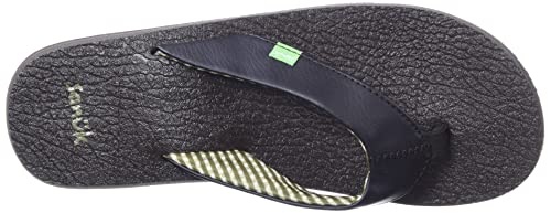 Sanuk Women's Yoga Mat Flip-Flop (36-37 M EU/6 B(M) US, Brown)