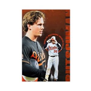 adley rutschman baseball playe39 canvas poster bedroom decor sports landscape office room decor gift unframe:12x18inch(30x45cm)