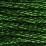 DMC 117-986 6 Strand Embroidery Cotton Floss, Very Dark Forest Green, 8.7-Yard