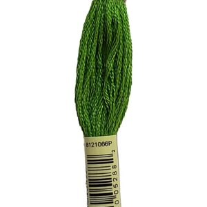 DMC 6-Strand Embroidery Cotton Bundle - Parrot Green Color Family -4 Skeins of Thread - 8.7yd Skeins