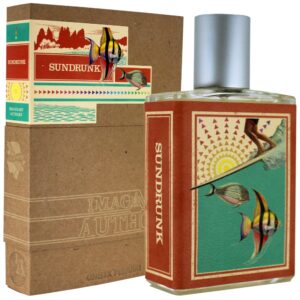 imaginary authors sundrunk eau de parfum unisex spray, rose water women's fragrances men's perfume rhubarb fragrance unisex perfume spray 1.7 fl oz