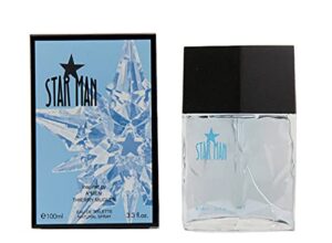 perfume star man cologne spray eea de toilet for men 3.3 fl oz edt