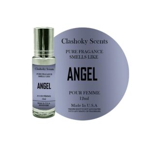 clashoky fragrance perfume oils angel perfume roll on body oil for women (12ml) (pack of 1)