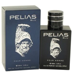 pelias blu cologne for men eau de parfum spray 3.4 oz