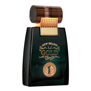 gold new brand gold edt spray men 3.3 oz