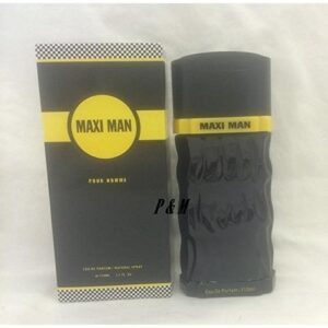 maxi man pour homme cologne for men 3.7 oz / 110 ml eau de toilette spray