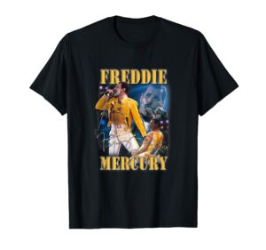 freddie mercury official live homage champion t-shirt