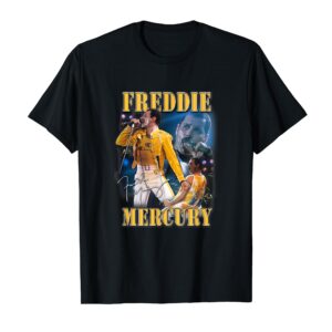 Freddie Mercury Official Live Homage Champion T-Shirt