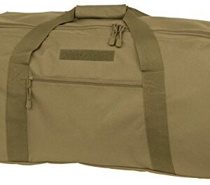 Mercury Tactical Gear Code Alpha Giant Convertible Duffel Bag with Backpack Straps, Basic, Coyote Brown, One Size