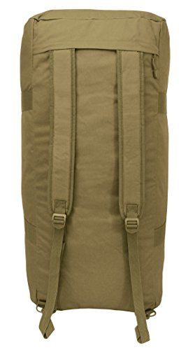 Mercury Tactical Gear Code Alpha Giant Convertible Duffel Bag with Backpack Straps, Basic, Coyote Brown, One Size