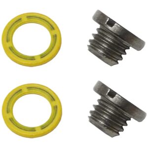 mercury quicksilver 10-79953q04 gearcase drain screw @ 2- made by mercury quicksilver